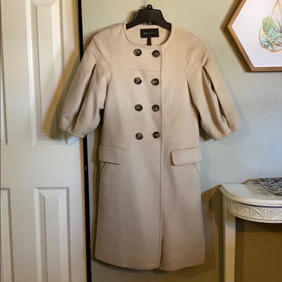 BCBGMaxAzria | Jackets & Coats | Bcbg Maxazria Double Breasted Wool ...